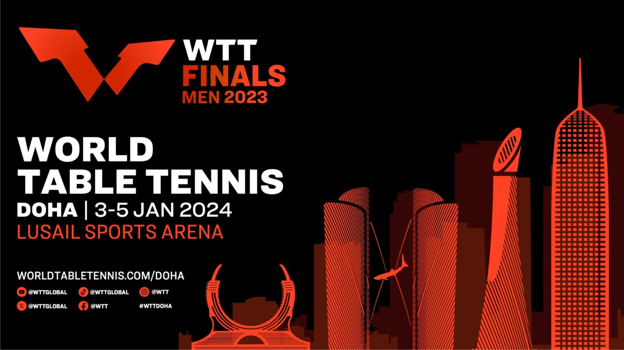 Doha set to finish 2023 WTT series season and launch WTT series 2024 - SOMOLU NEWSPAPER