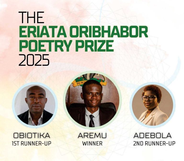 Eriata Oribhabor Poetry Prize: A Literary Legacy Shaping Nigeria’s ...